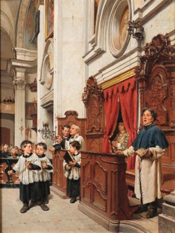 Altar Boys I chierichetti by Pier Celestino Gilardi on artnet