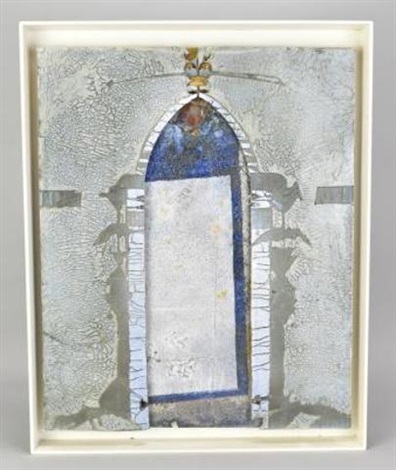 Entry to the Holy City, a three-dimensional collage of ceramic panels ...