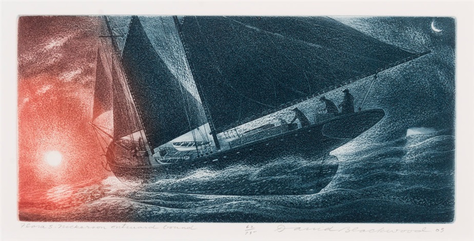 Flora S. Nickerson Outward Bound by David Lloyd Blackwood on artnet