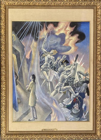 Revolt Of The Puppets by Eugene Francis Savage on artnet