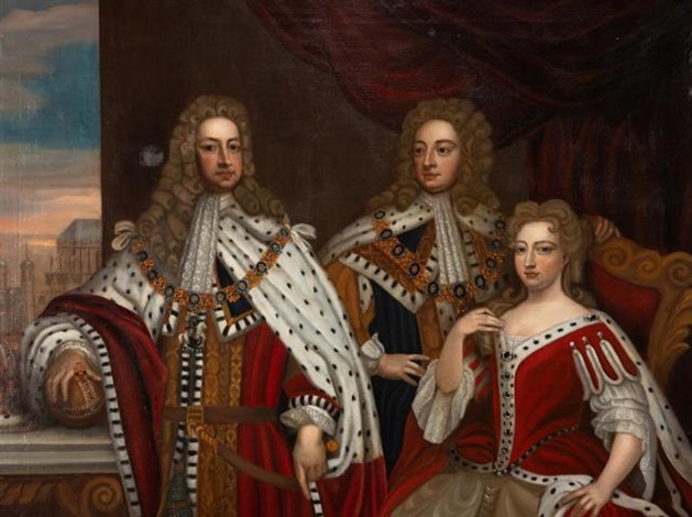 His Most Sacred Majesty King George, Their Royal Highnesss The Prince ...