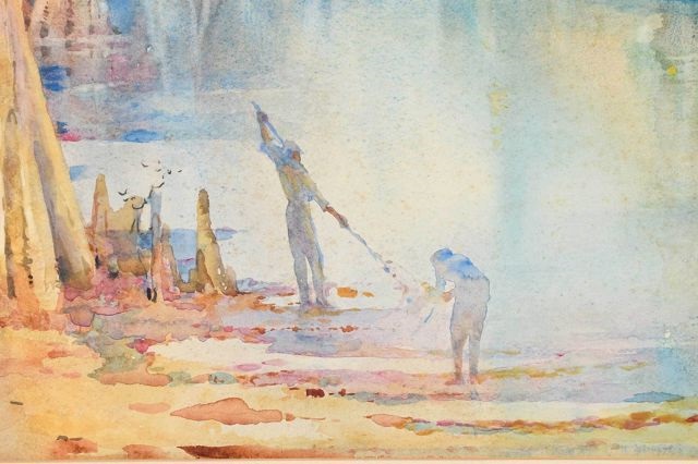 Swamp Fishing by Alice Ravenel Huger Smith on artnet