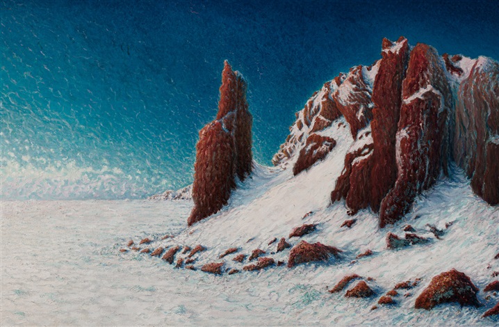 The polar castle - Northbrook Island by Wladimir Goichman on artnet