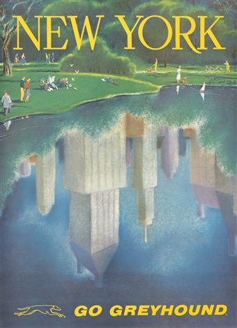 Go Greyhound New York by Rod Ruth on artnet