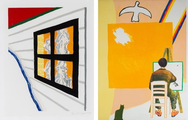 I De schilder The Painter II Venster in Tourves Window at Tourves by ...