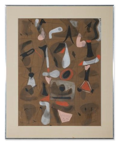 Abstract Composition by Adolph Gottlieb on artnet