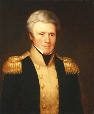 Portrait of General Edmund Pendleton Gaines by John Wesley Jarvis on artnet