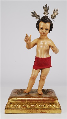 Niño Jesús Salvador Mundi by Spanish School-Seville (18) on artnet