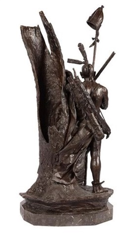 Algonquin Chief and Warrior by Harry Jackson on artnet