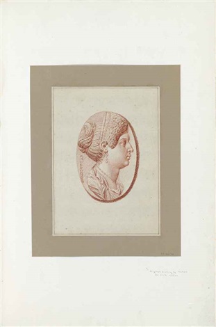 Portrait of Julia Flavia Julia Titi by Bernard Picart on artnet