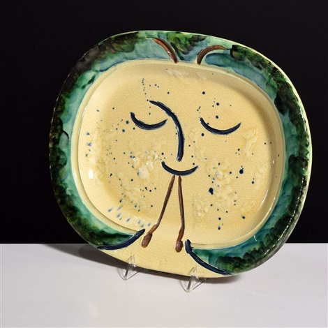 Pablo Picasso DIAULOS JOUER Plate, Madoura A.R. 1 by Pablo Picasso on ...