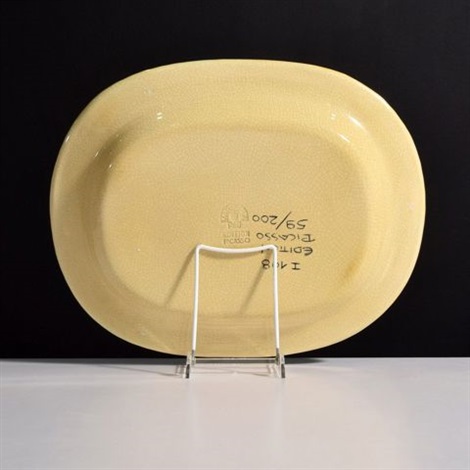 Pablo Picasso DIAULOS JOUER Plate, Madoura A.R. 1 by Pablo Picasso on ...