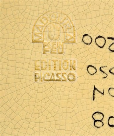 Pablo Picasso DIAULOS JOUER Plate, Madoura A.R. 1 by Pablo Picasso on ...