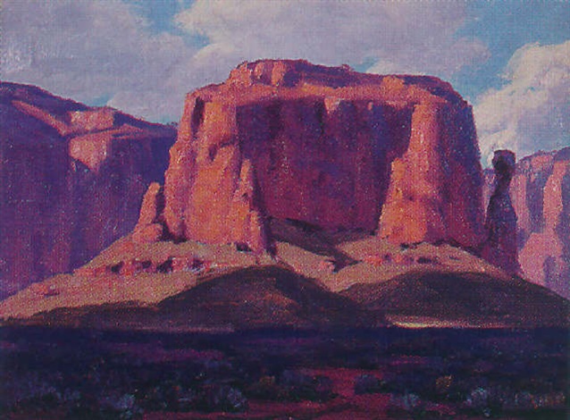 Western landscape by Joe Waano-Gano on artnet