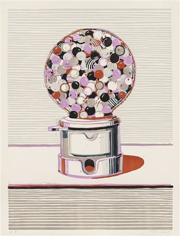 Gumball Machine by Wayne Thiebaud on artnet