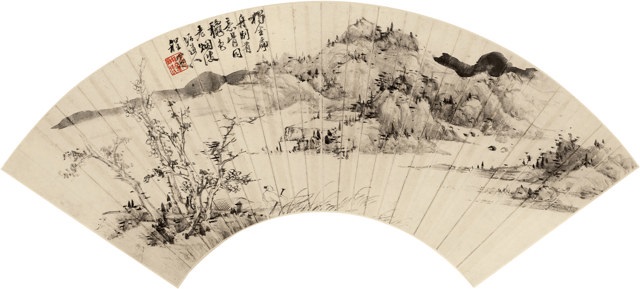 BOATING IN THE RIVER 煙波釣叟 by Cheng Sui on artnet