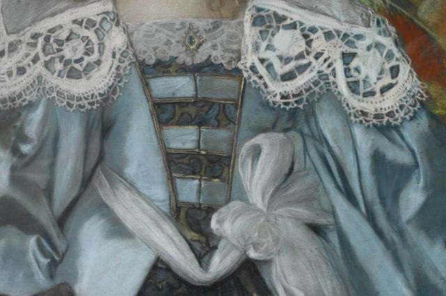 Pre-Raphaelite Portrait of a Girl in Garden with a Dog by Christian ...