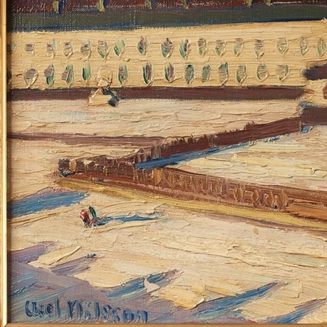 Karlberg, Vinter by Axel Nilsson on artnet