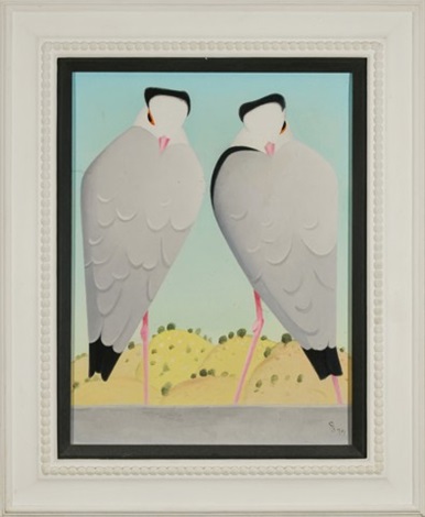 Egyptian Plovers by Simon Albert Bussy on artnet