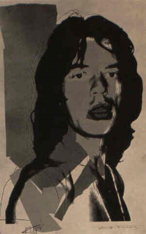 Mick Jagger by Andy Warhol on artnet