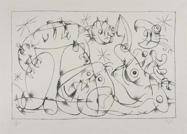 Ubu Roi from the same titled suite by Joan Miró on artnet