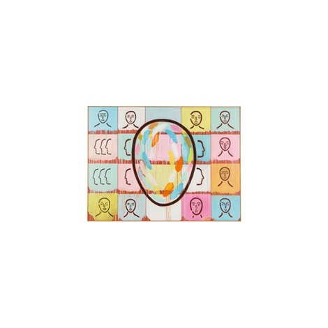 大きな顔のある作品 Work with a large face by Teruo Onuma on artnet