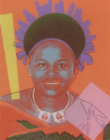 Queen Ntombi Twala by Andy Warhol on artnet