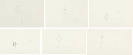 Key animation drawing genga from MY NEIGHBOR TOTORO a set of 38 by ...
