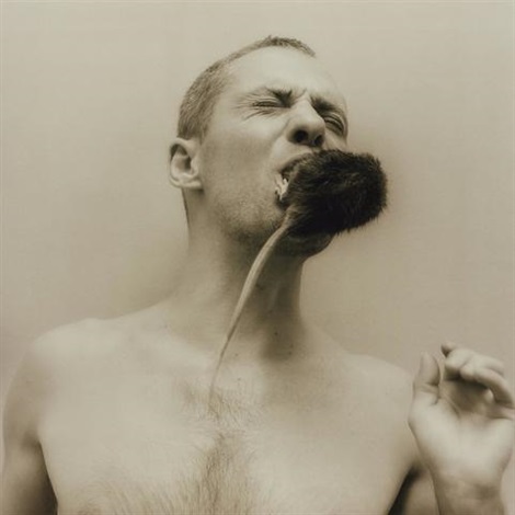 Selfportrait with Eels. Selfportrait Sueno by Paul Blanca on artnet