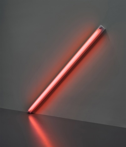 The Diagonal of May 25, 1963 by Dan Flavin on artnet