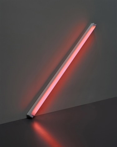 The Diagonal of May 25, 1963 by Dan Flavin on artnet