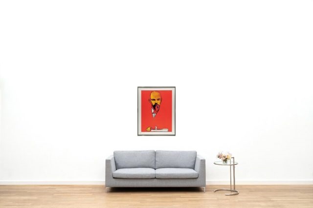 Red Lenin by Andy Warhol on artnet