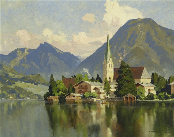 Blick auf Rottach-Egern by Hans Maurus on artnet