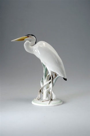 Fischreiher by Helmut Diller on artnet
