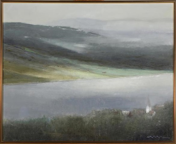 Fjeldlys by Albert Bertelsen on artnet