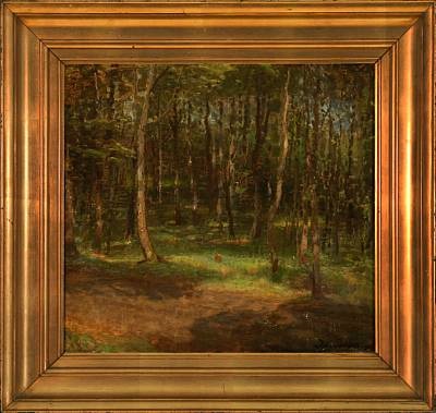 Spring day in Skagen Plantation, Denmark by Julius Paulsen on artnet