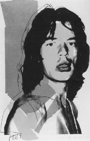 Mick Jagger by Andy Warhol on artnet