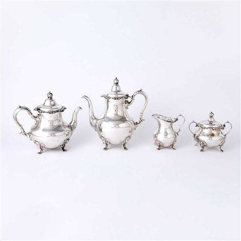 Gorham Sterling Silver Tea and Coffee Service by Gorham & Co. on artnet