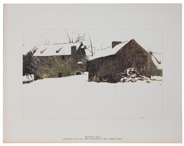 Portfolio Of Ten Collotype Plate Reproductions Of Paintings By Andrew ...