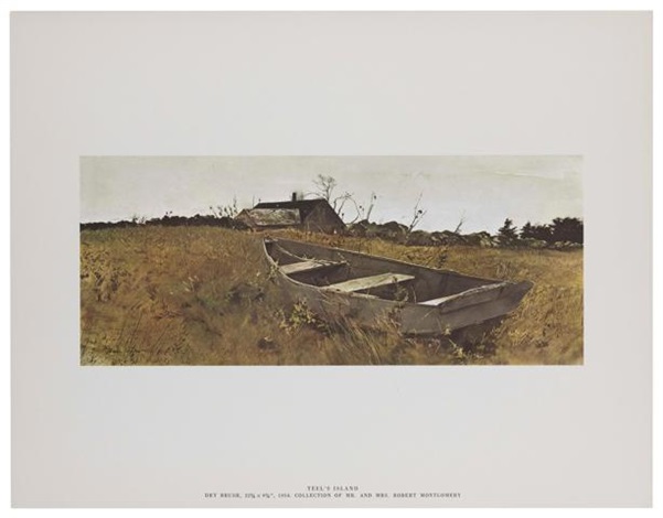Portfolio Of Ten Collotype Plate Reproductions Of Paintings By Andrew ...