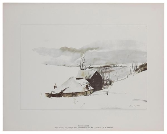 Portfolio Of Ten Collotype Plate Reproductions Of Paintings By Andrew ...