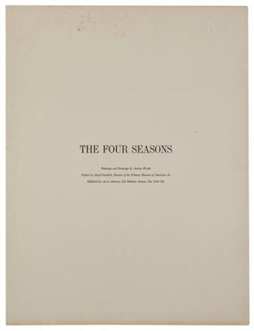 Portfolio Of Ten Collotype Plate Reproductions Of Paintings By Andrew ...