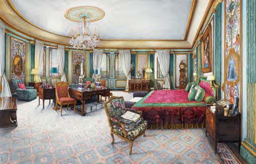LA CHAMBRE DE MONSIEUR, CHÂTEAU BALSAN by Isabelle Rey on artnet