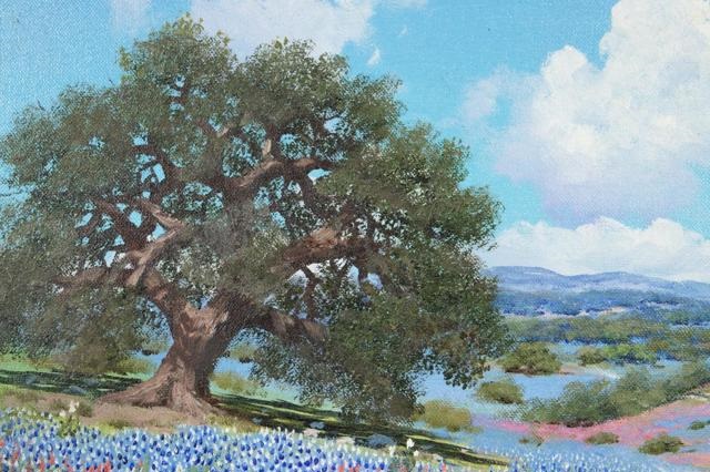 Hillside Bluebonnets by William A. Slaughter on artnet