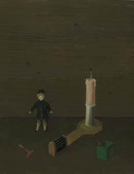 Candlestick and doll by Kojiro Kosugi on artnet