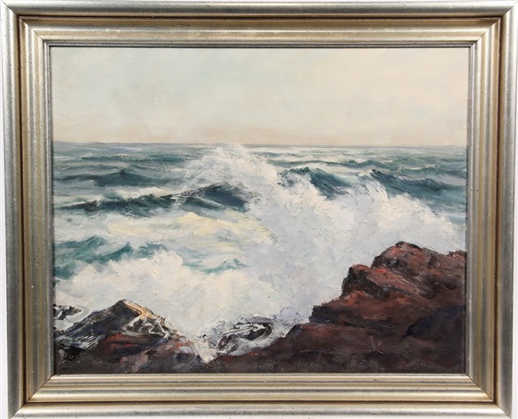 Monhegan surf by Alfred Fuller on artnet