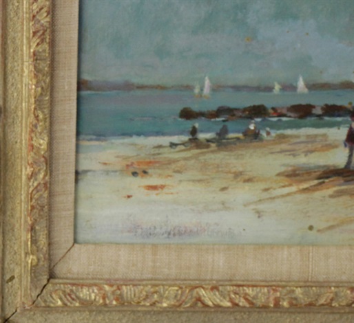 Beach Scene by Donald Roy Purdy on artnet