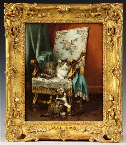 Cats by Jules Leroy on artnet