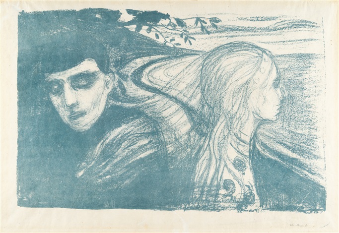 Two Heads Detachment II by Edvard Munch on artnet
