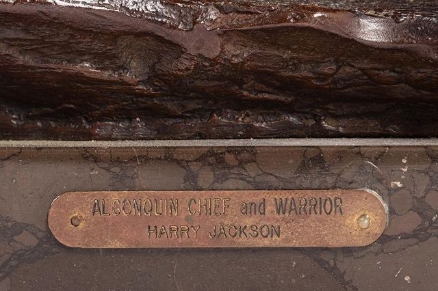 Algonquin Warrior and Chief by Harry Jackson on artnet